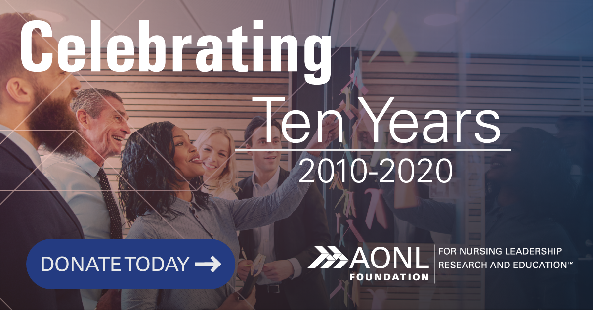 AONL Foundation 10 for 10 Campaign | AONL
